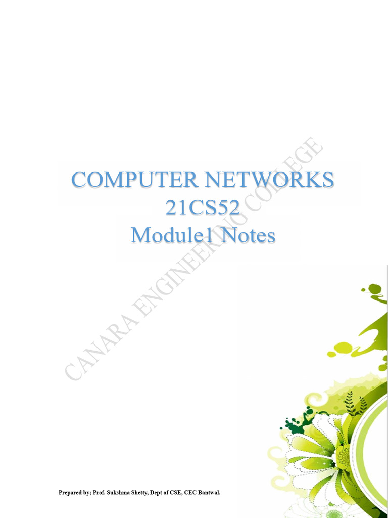 21CS52 Module1 Notes | PDF