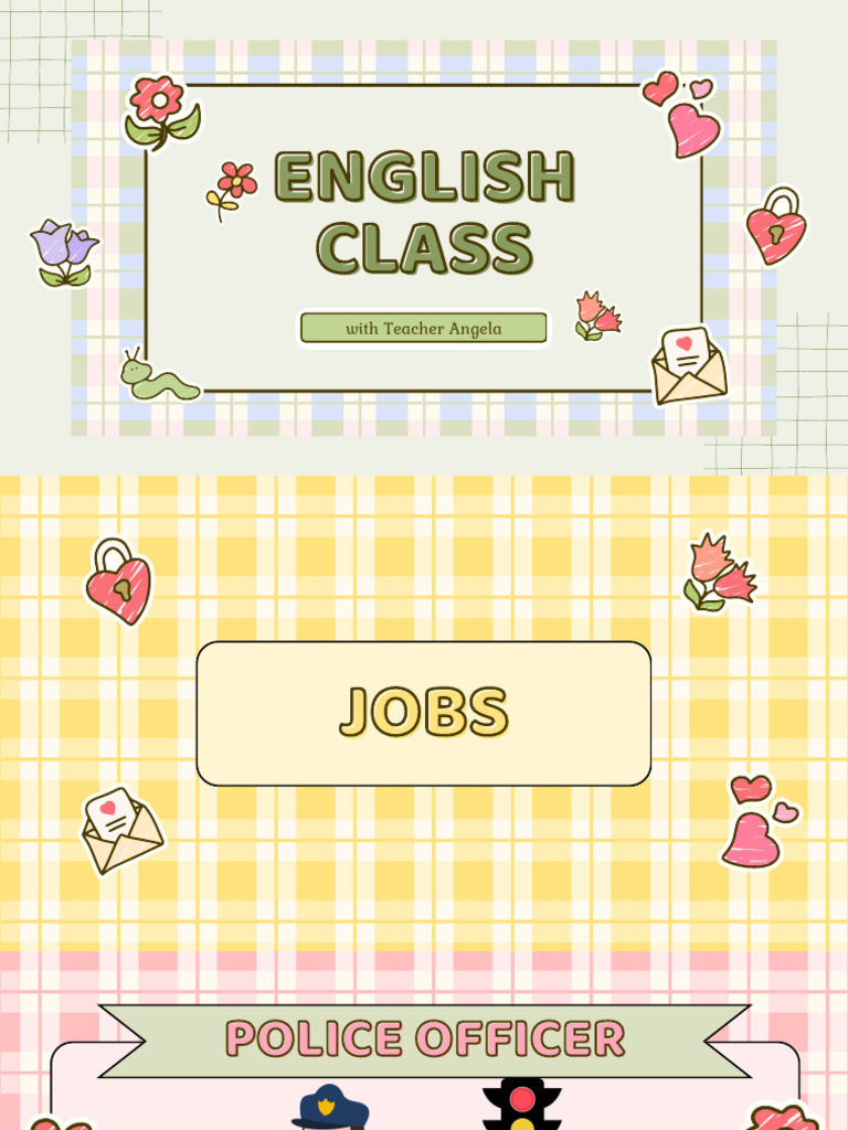 Week 6_stage 2 Jobs Vocabulary Review | PDF