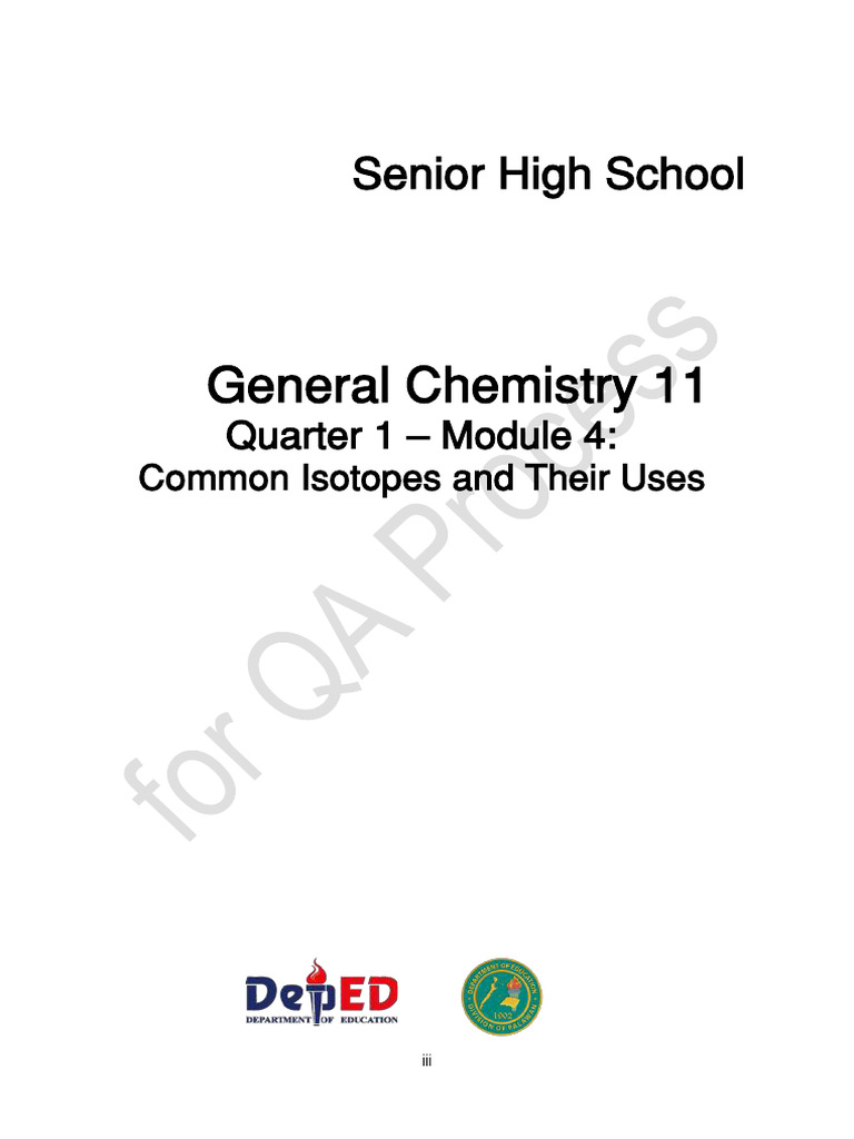 GenChem-1-Q1 M4 Removed | PDF
