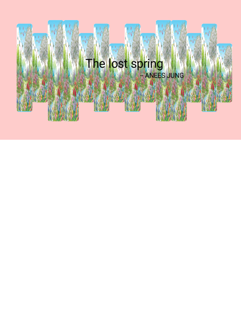 The Lost Spring - Mukesh | PDF