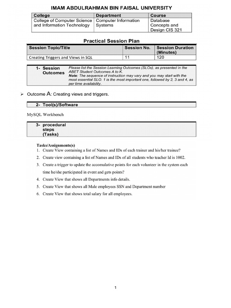 Lap 11 Database | PDF