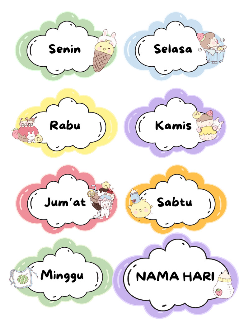 Nama Hari | PDF