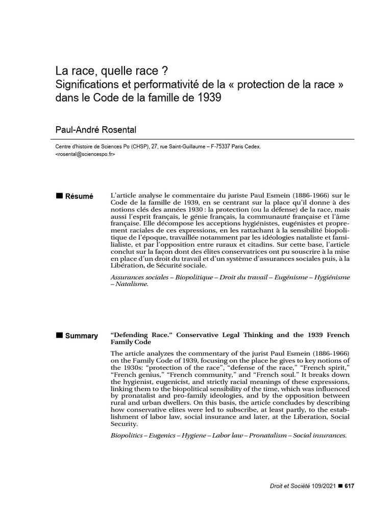 la-race-quelle-race | PDF