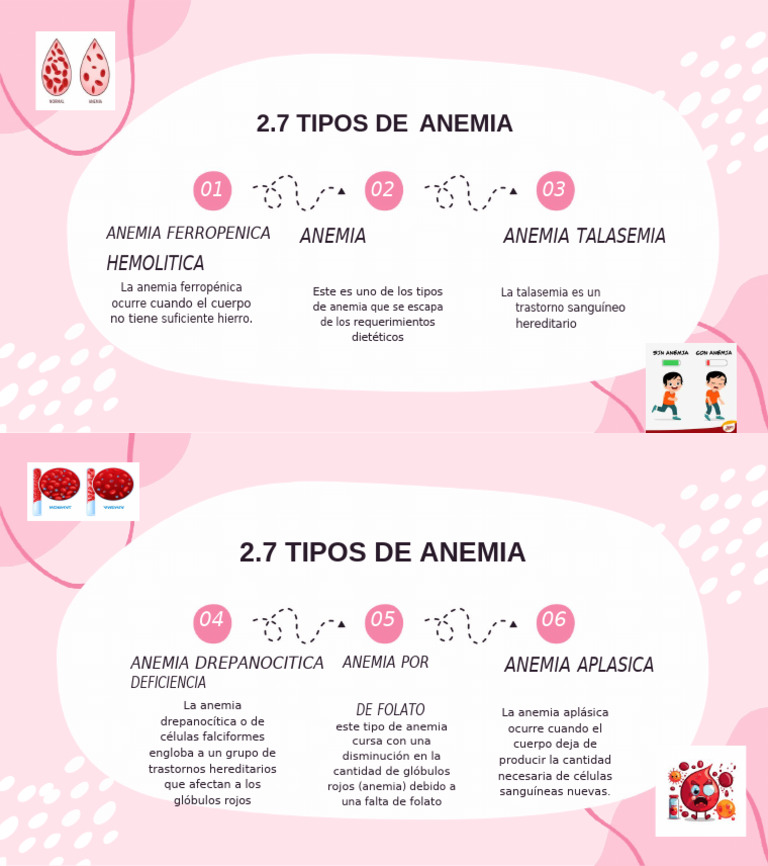 Tipos de Anemia y Sus Causas | PDF