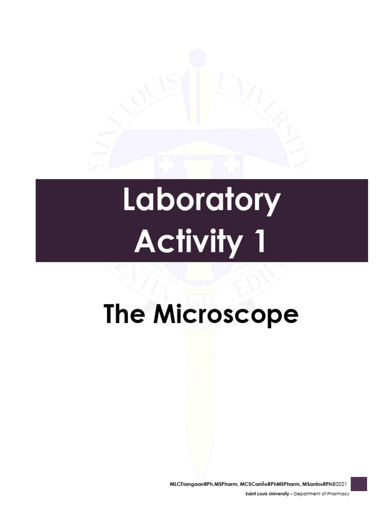 112L - Lab Activity 1 | PDF