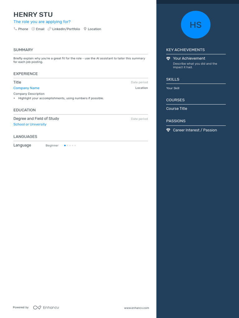 Henry Stu Resume | PDF