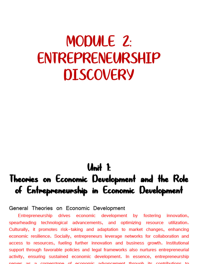 GENTREP - Module 2 - Topic 1 | PDF