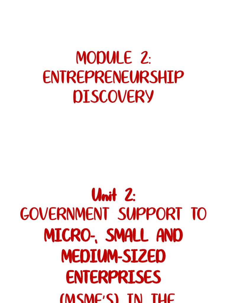 GENTREP - Module 2 - Topic 2 | PDF