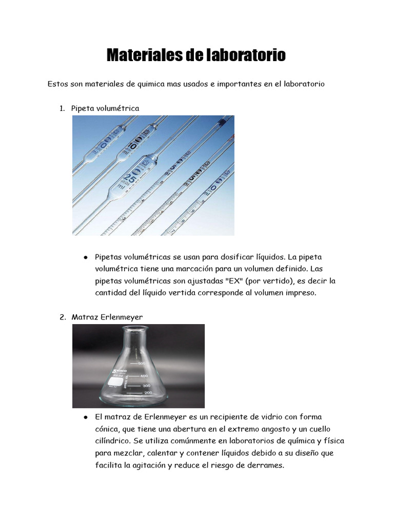 Elementos Del Lab. | PDF | Laboratórios | Metrologia