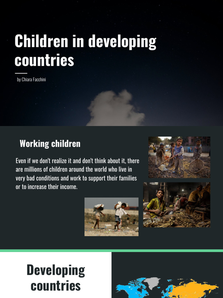 Children in Developing Countries | PDF