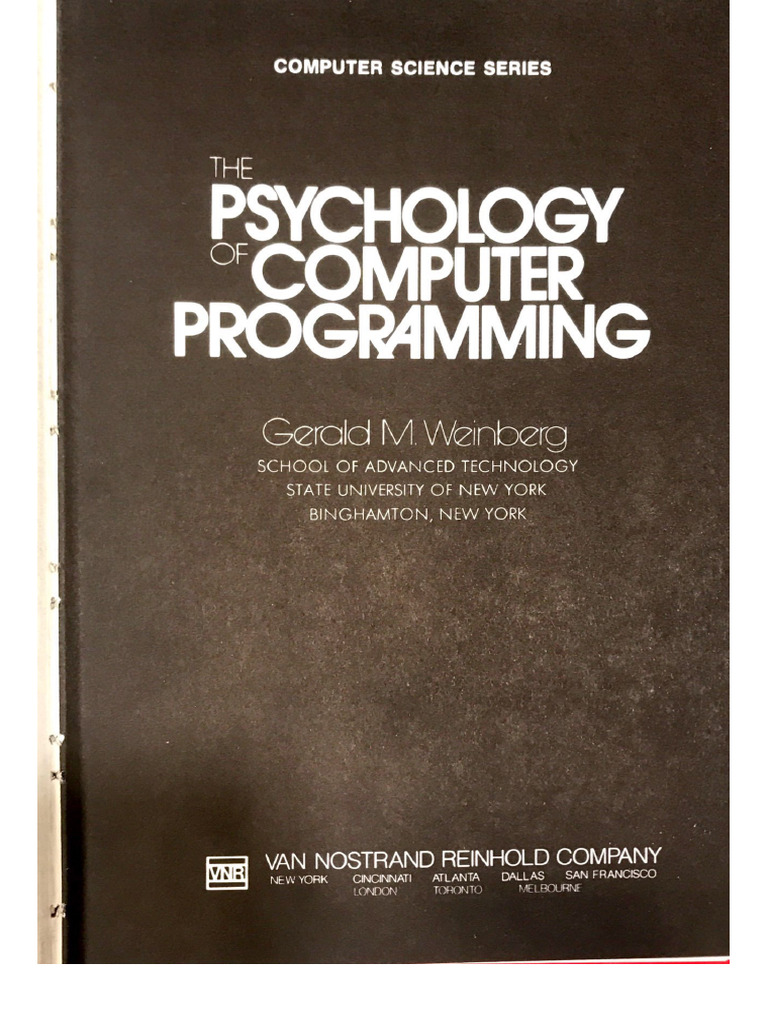 Psychology of Programming | PDF