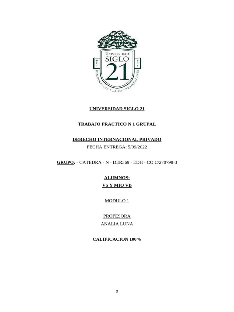 Tp1 Dipr 100% Grupo Cat - N - Der369 - Edh - Co c270798-3 | PDF