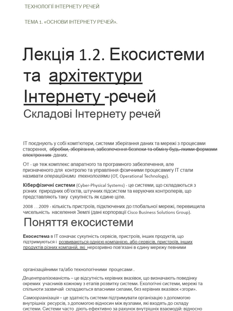 1 2 Lec Ecosystem | PDF