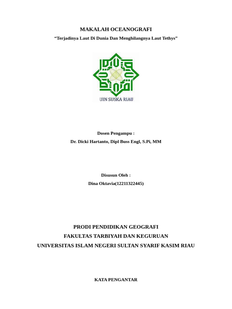 Oceanografi NN | PDF