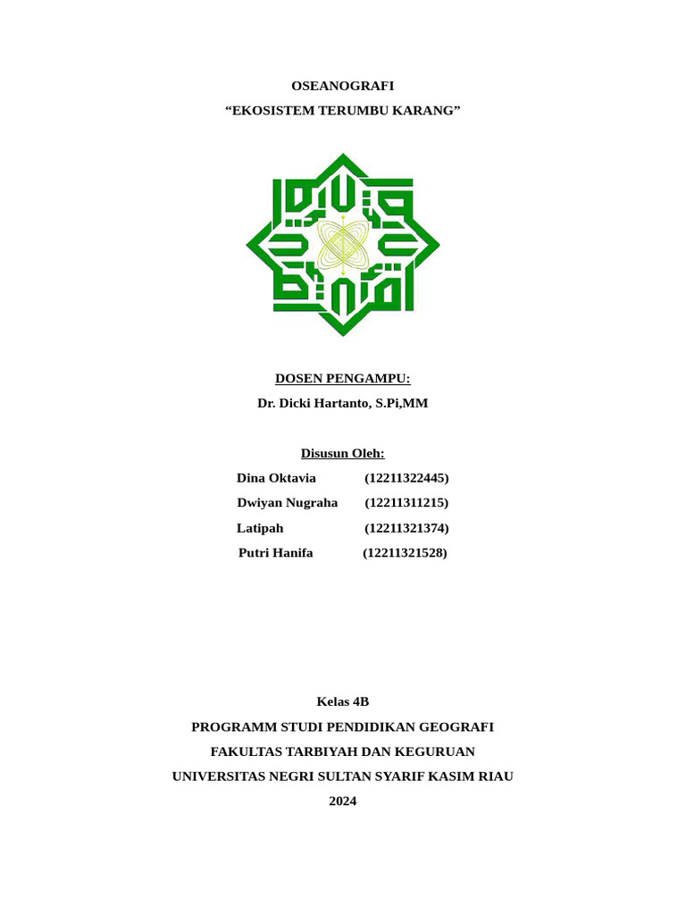 Oseanografi Kell6 | PDF