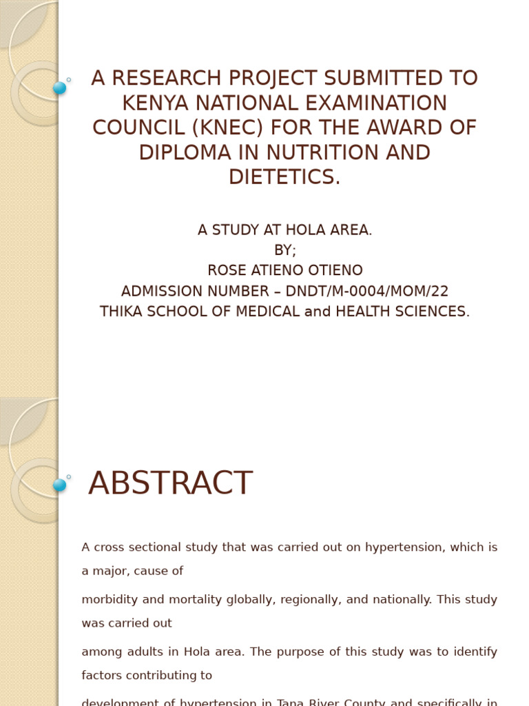 A Research Project PPT by Rose | PDF