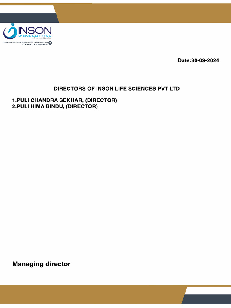 INSON LETTER HEAD | PDF