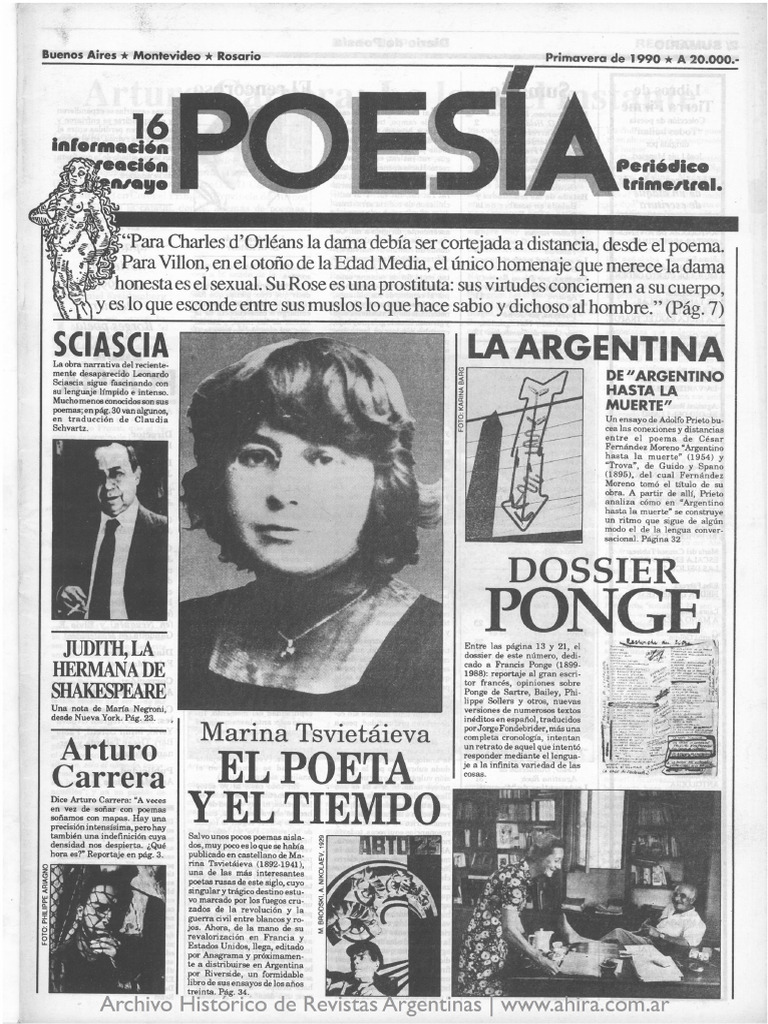 Revista Diario de Poesía Número 16 | PDF