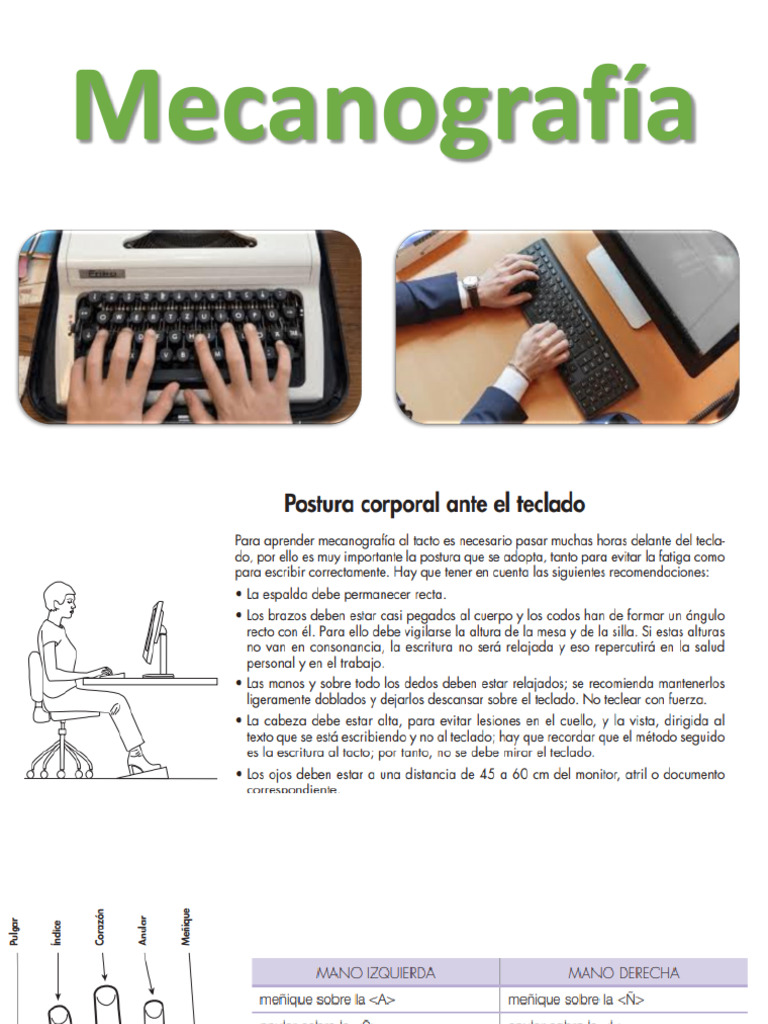 MECANOGRAFIA | PDF