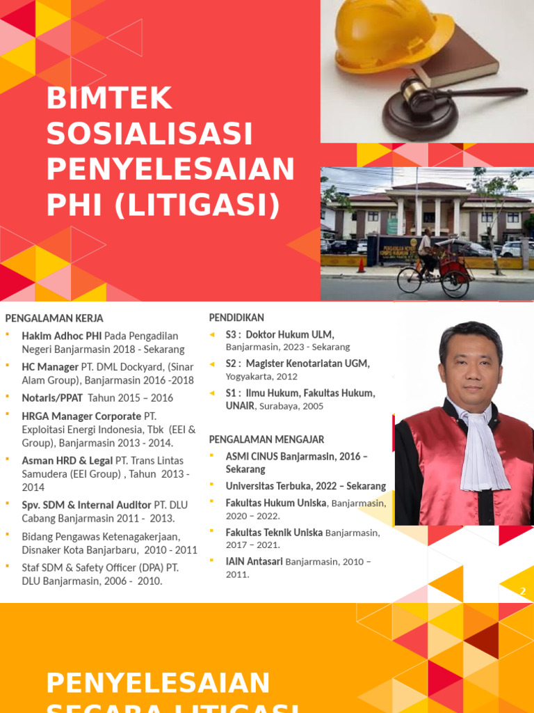 Materi Bimtek Sosialisasi Penyelesaian Phi 2024 | PDF