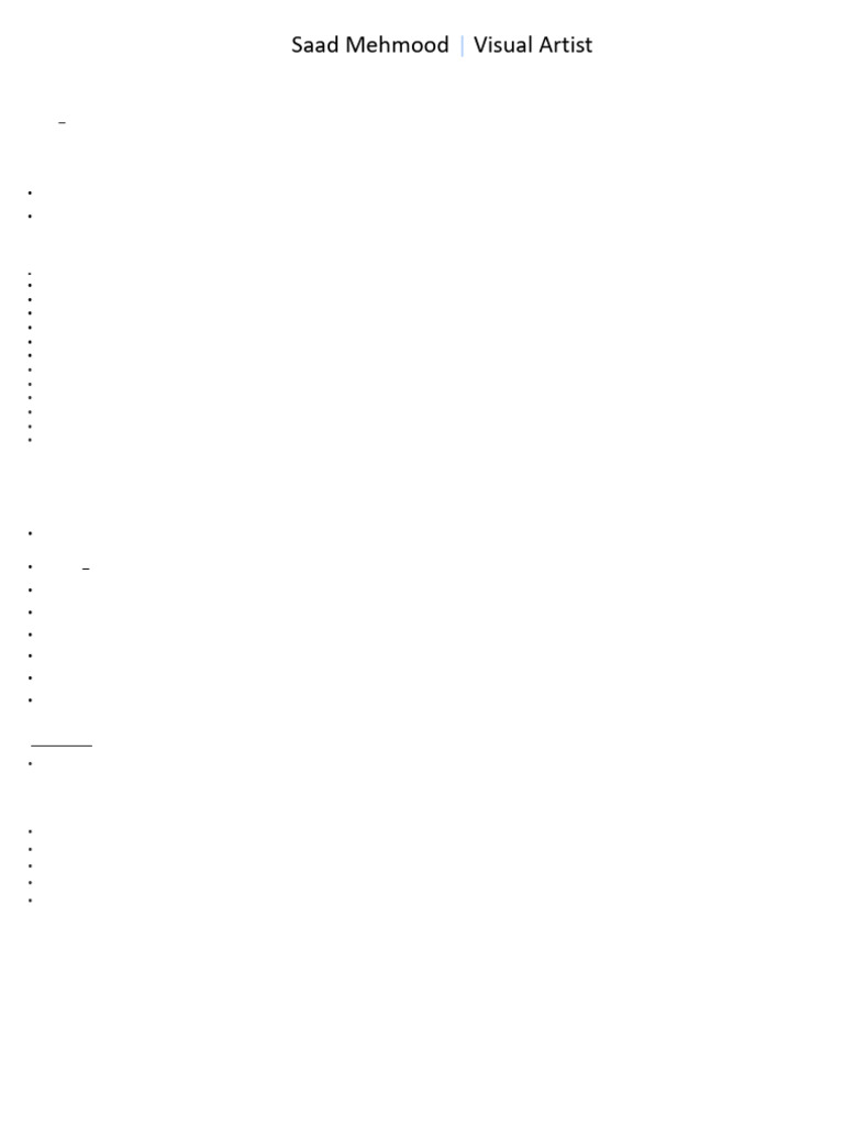 saad mehmood updated cv | PDF