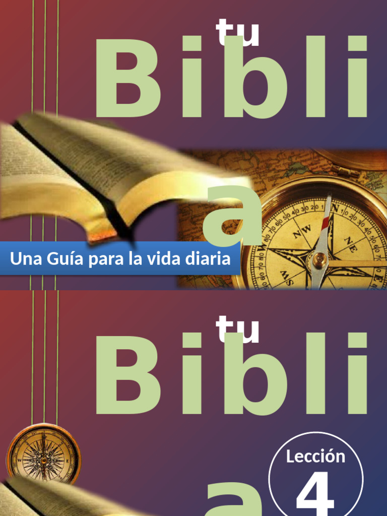 Lección 4 - Los Libros Del Antiguo Testamento | PDF | Viejo Testamento ...