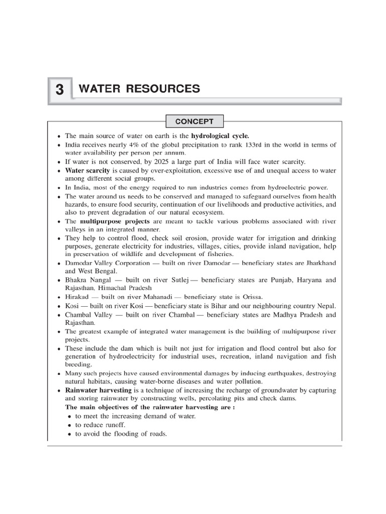 008concepts of The Water Resources | PDF