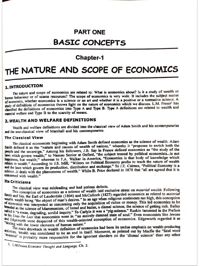 Economics Unit 1 PDF | PDF