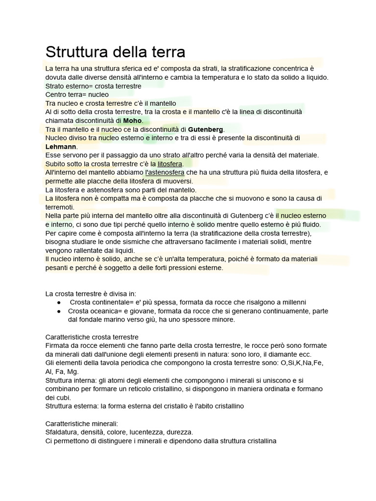 La Terra e Le Rocce | PDF