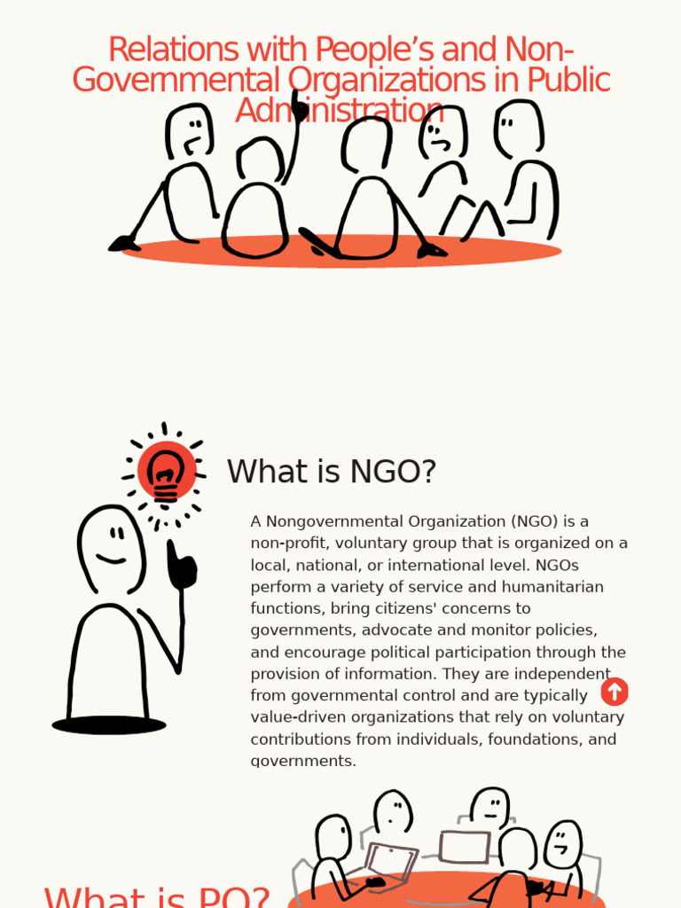 Relations With POs and NGOs in Public Administration - Vargas ...