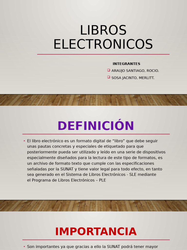 Libros Electronicos | PDF