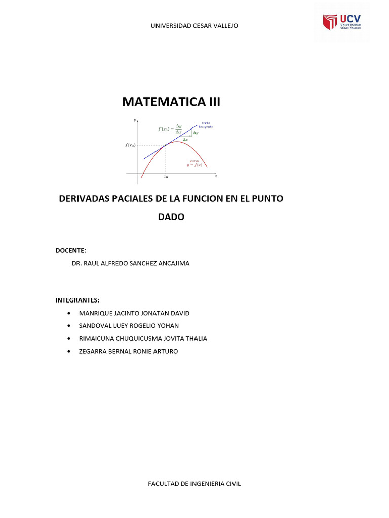 MATEMATICA III PRACTICA | PDF