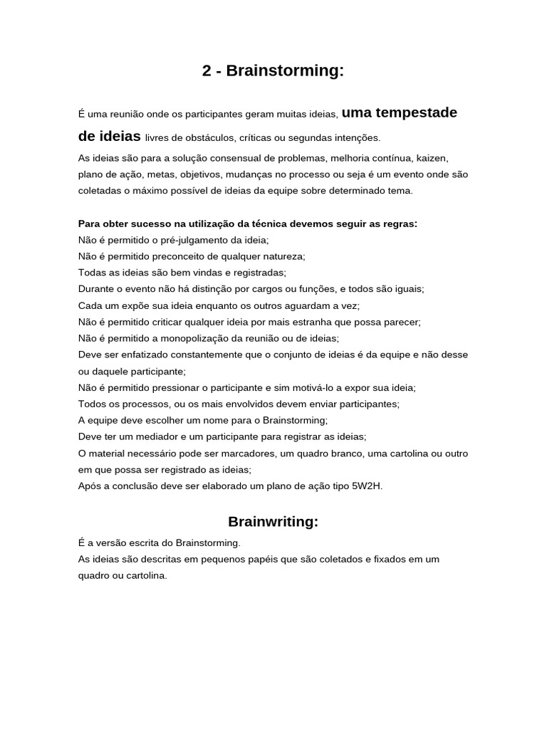 3 Tempestade de Idéias | PDF