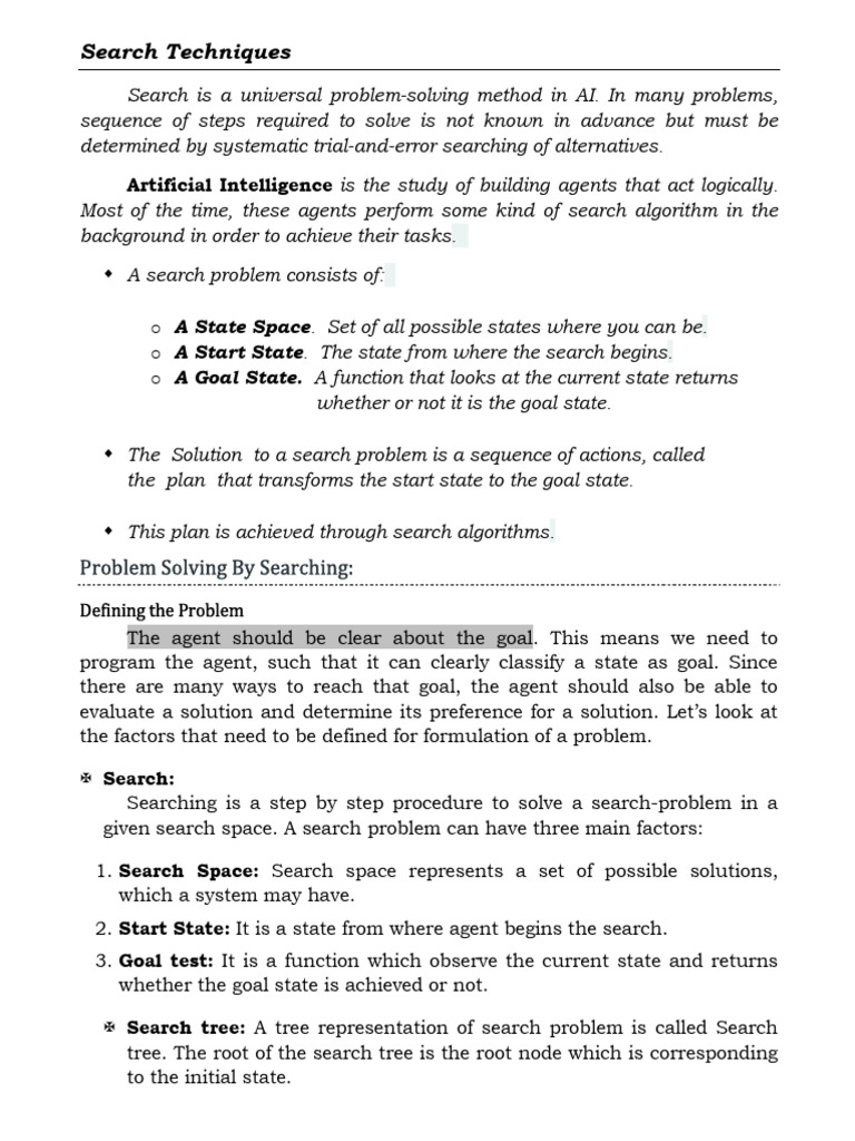 AI Unit - 2 Final | PDF