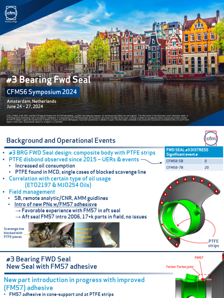 CFM56 #3 Seal Redesign with FM57 | PDF | Secondary Sector Of The ...