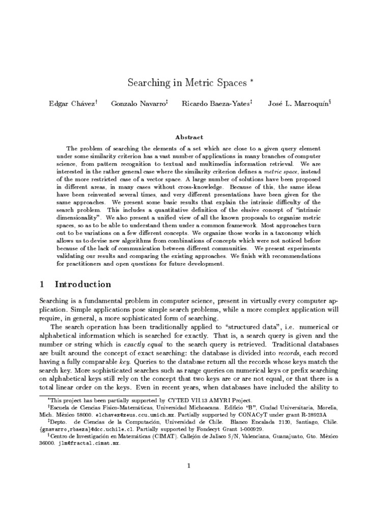 Metric Spaces | PDF