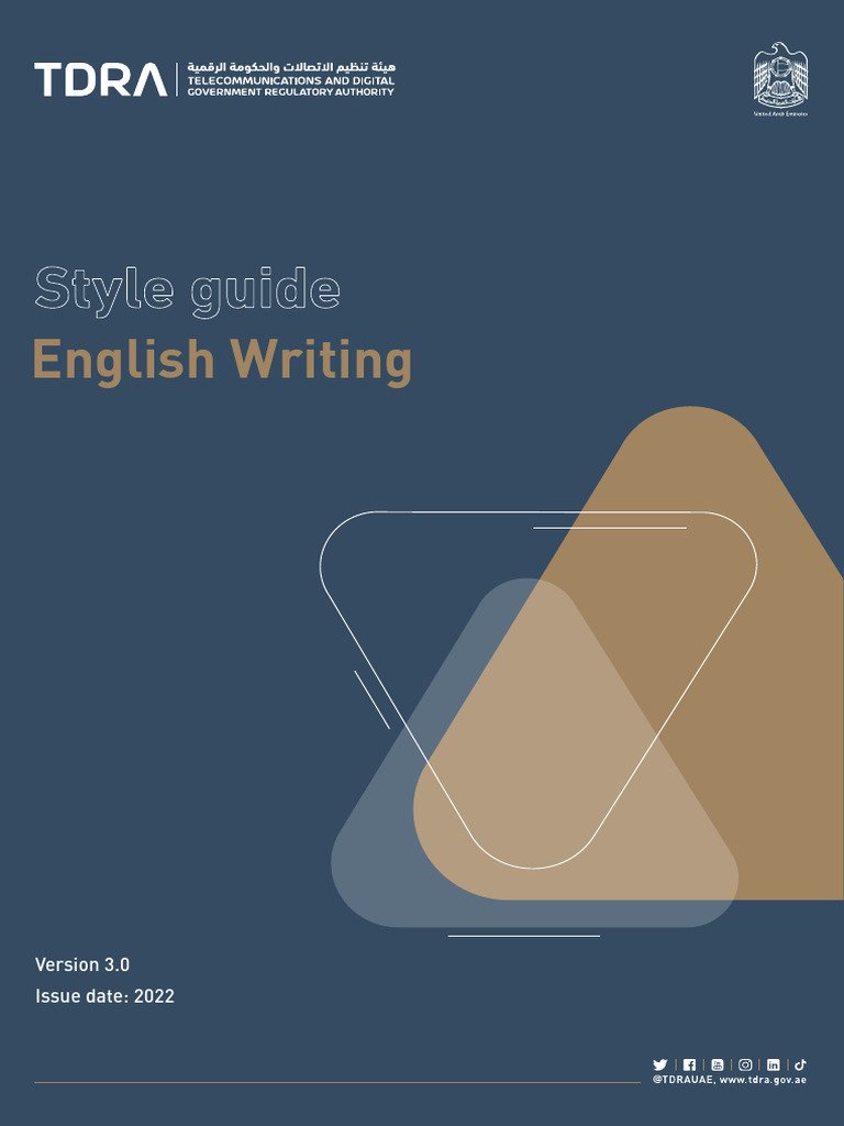 English Style Guide November 2022 | PDF