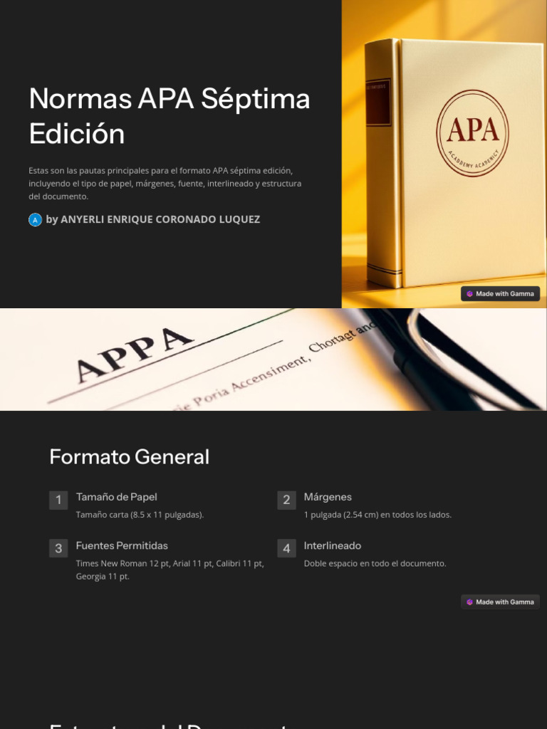 Normas APA Septima Edicion | PDF
