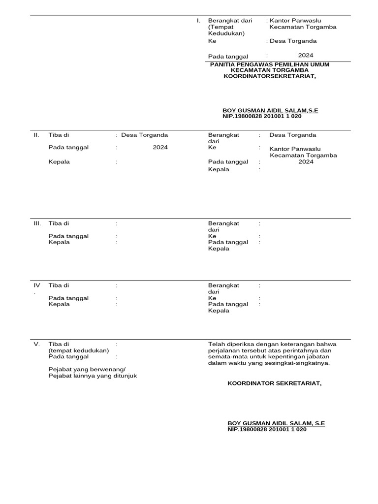 Torganda Lembar Ke 2 | PDF