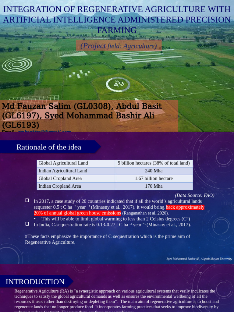 Regenerative Agriculture Pdf