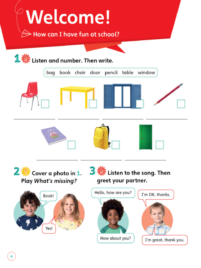 English Code AmE Level 1 Workbook | PDF