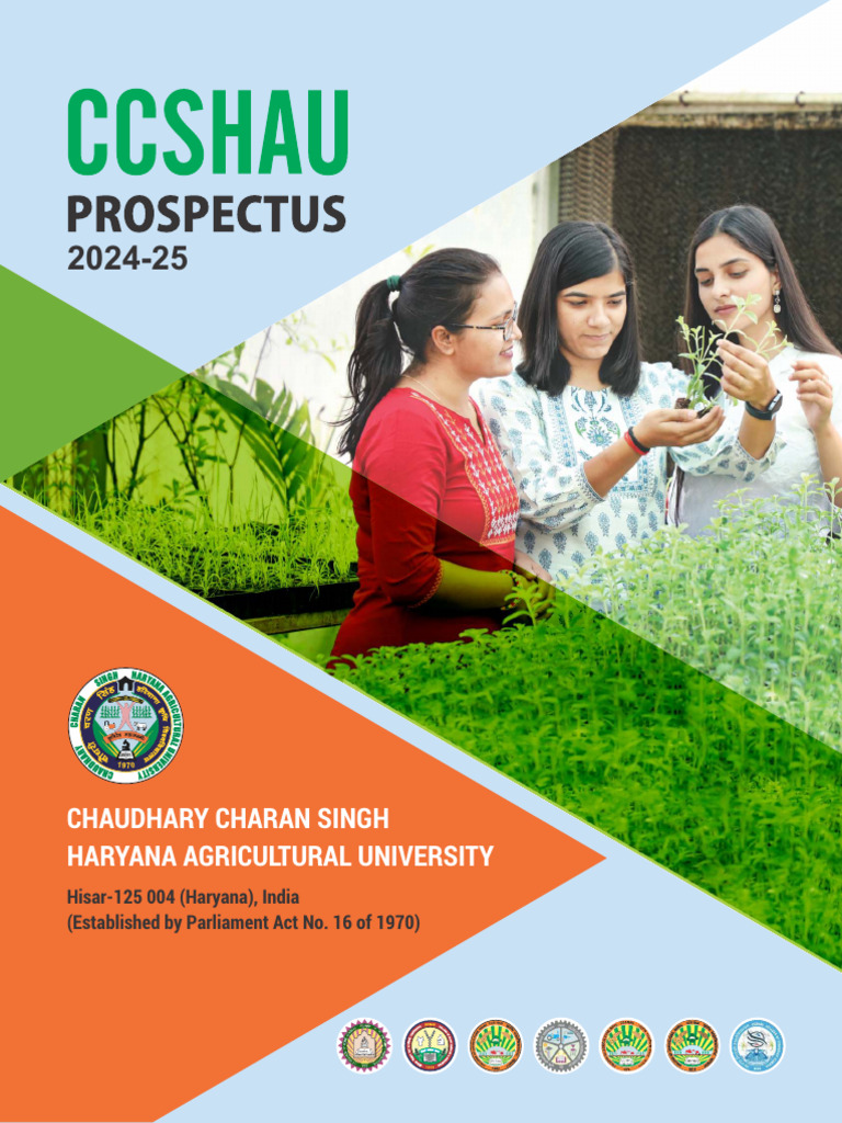 CCS HAU Prospectus 2024-25 Final | PDF