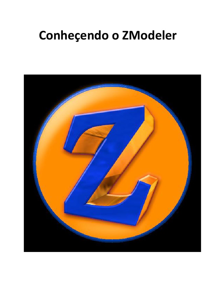 Conhecendo o Zmodeler | PDF | Janela (informática) | Cópia de segurança