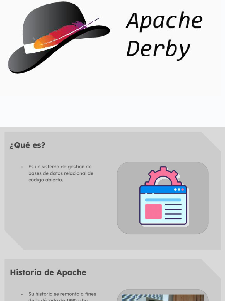 Apache Derby | PDF