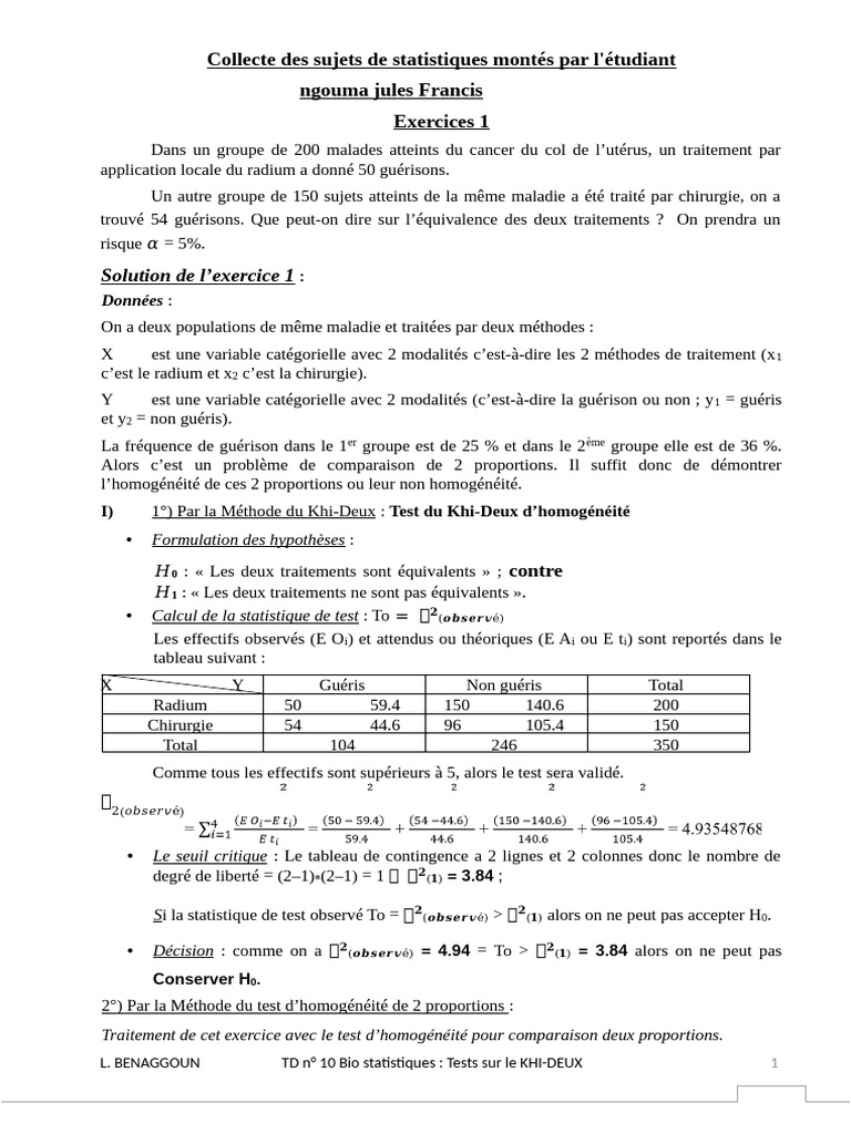 Corrige Type Td10 2223 | PDF