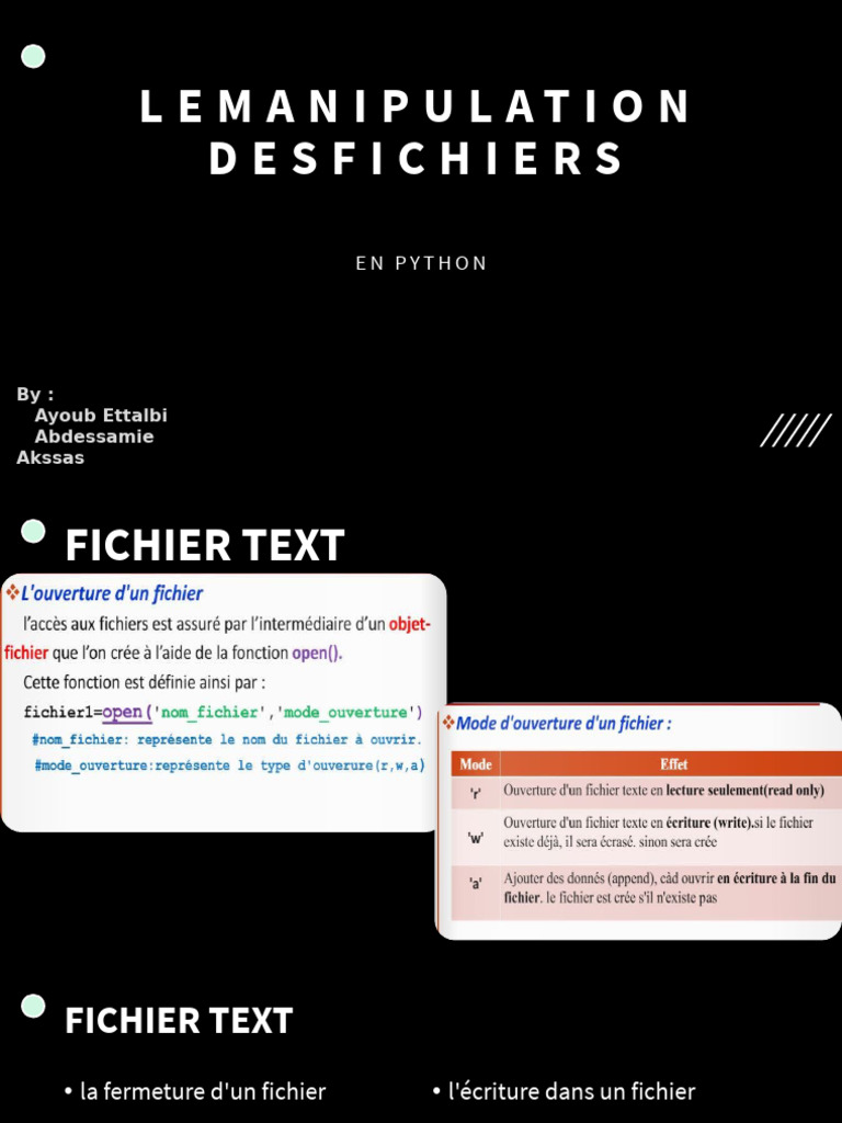 Le Manipulation | PDF