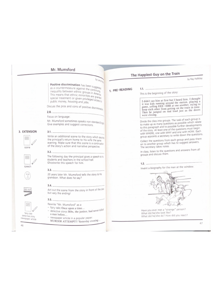 Short Stories Tasks 2 | PDF