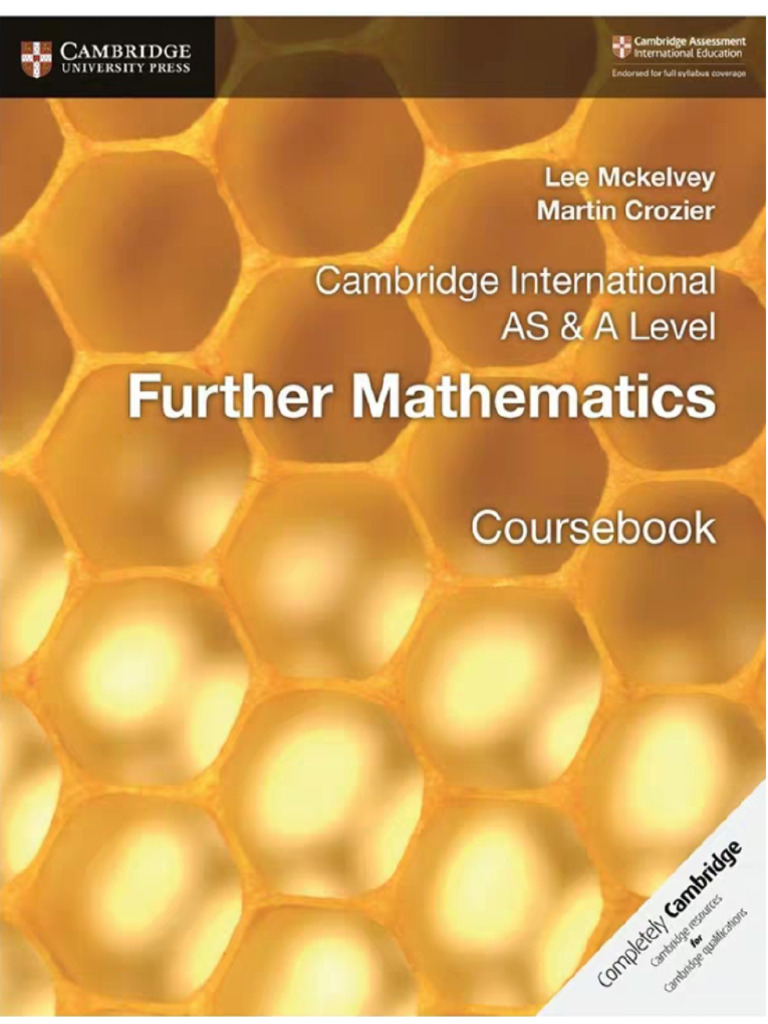 CIE Further Mathematics | PDF
