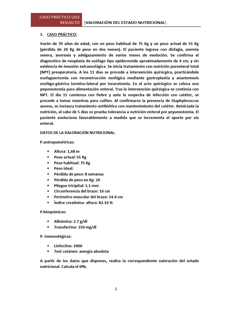 Caso Práctico Resuelto | PDF