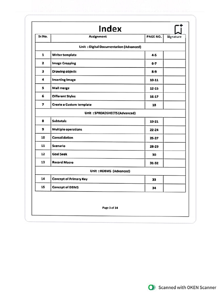 sample IT practical file | PDF
